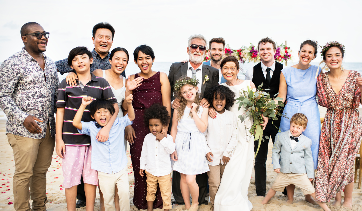 9 Children Welcome Wedding Invitation Wording Ideas - My White Sand Wedding
